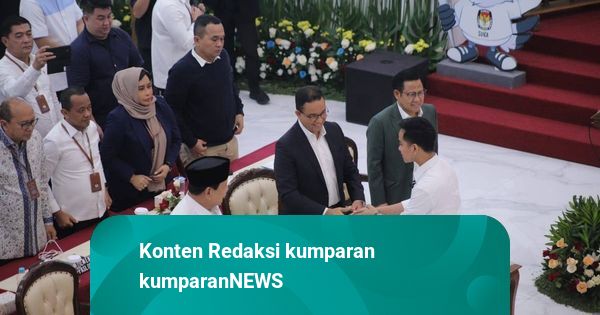 Foto: Anies-Cak Imin Hadir di Penetapan Prabowo-Gibran Jadi Pemenang ... Foto: Anies-Cak Imin Hadir di Penetapan Prabowo-Gibran Jadi Pemenang ...